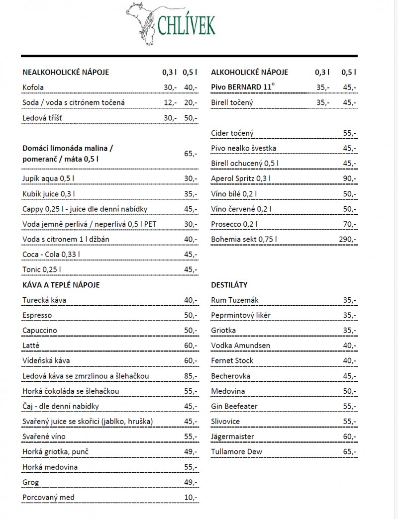 Bistro Chlívek | APOLENKA z.s.